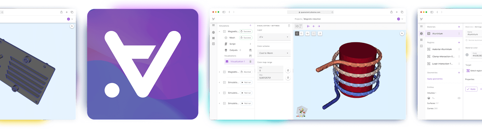 Quanscient vs. COMSOL Multiphysics® and COMSOL Server™ in the Cloud