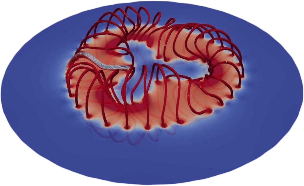 317M DoF Stellarator Benchmark | Quanscient Allsolve